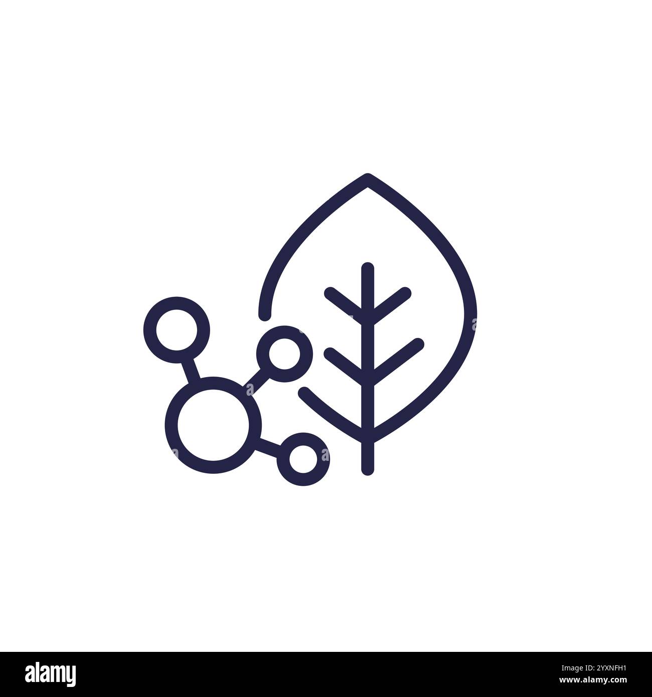 plant-based nutrient line icon, vector Stock Vector Image & Art - Alamy