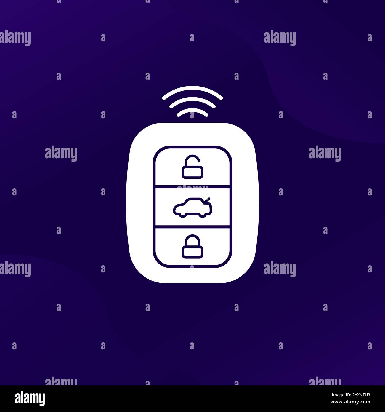 Smart key car key Stock Vector Images - Alamy