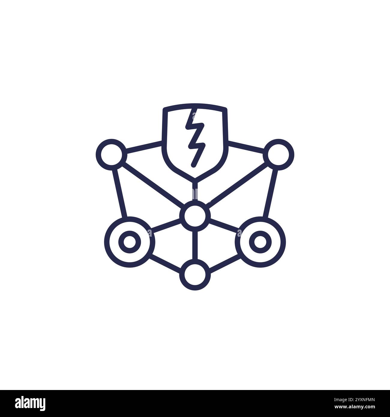 Digital Vulnerabilities Stock Vector Images Alamy