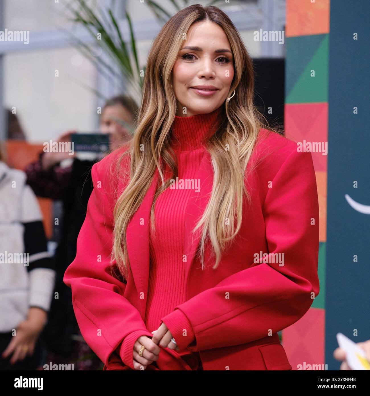 Model Rosanna Zanetti attending Amazon Christmas Mission event in ...