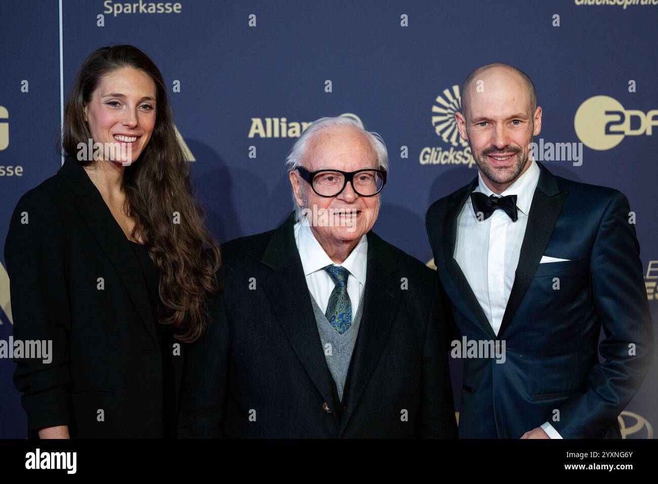 Julia Lange, Werner Brombach (Unternehmer, Erdinger Weißbraeu), Patrick ...