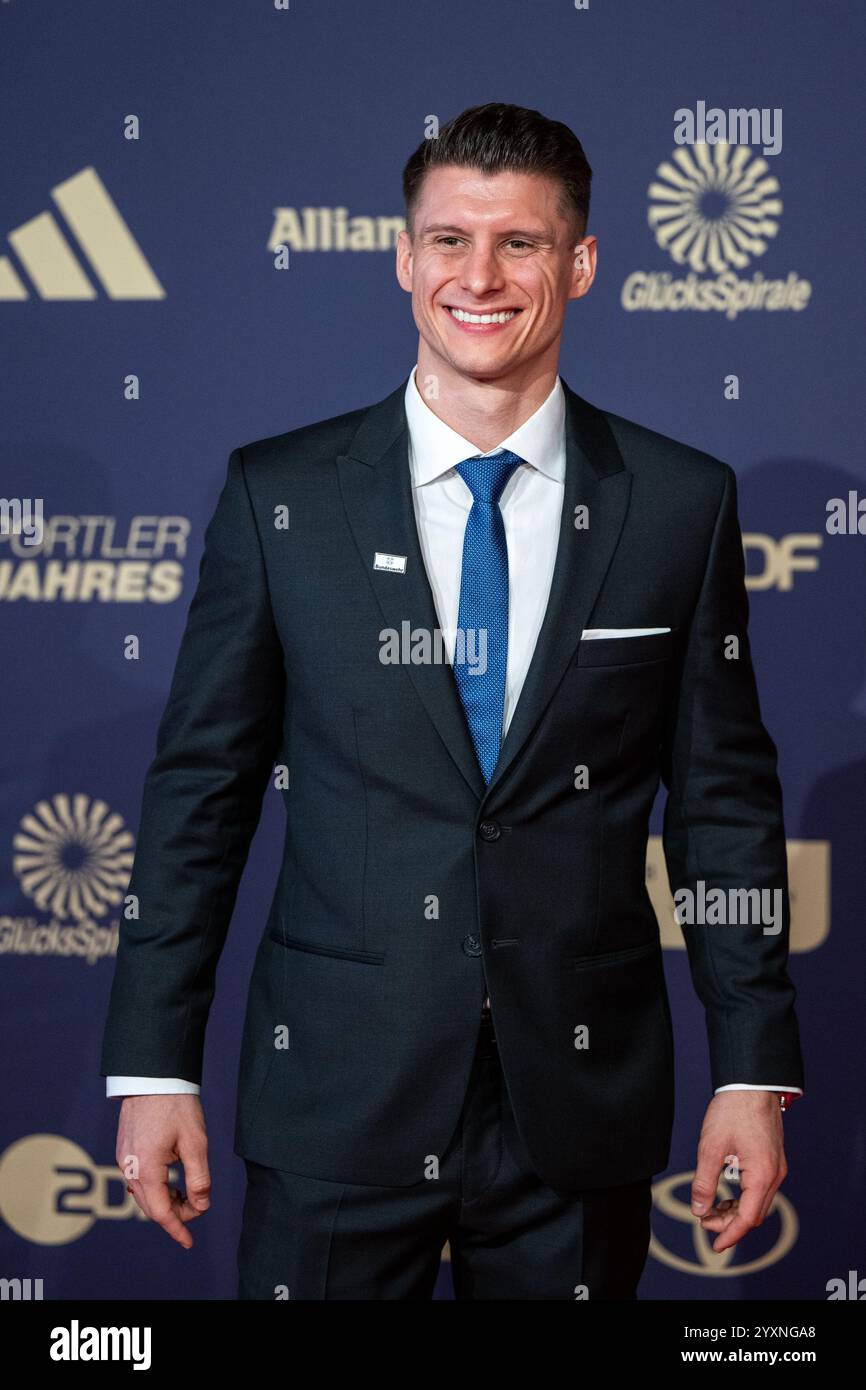 Lukas Dauser (Turnen) auf dem roten Teppich, GER, Sportler des Jahres ...