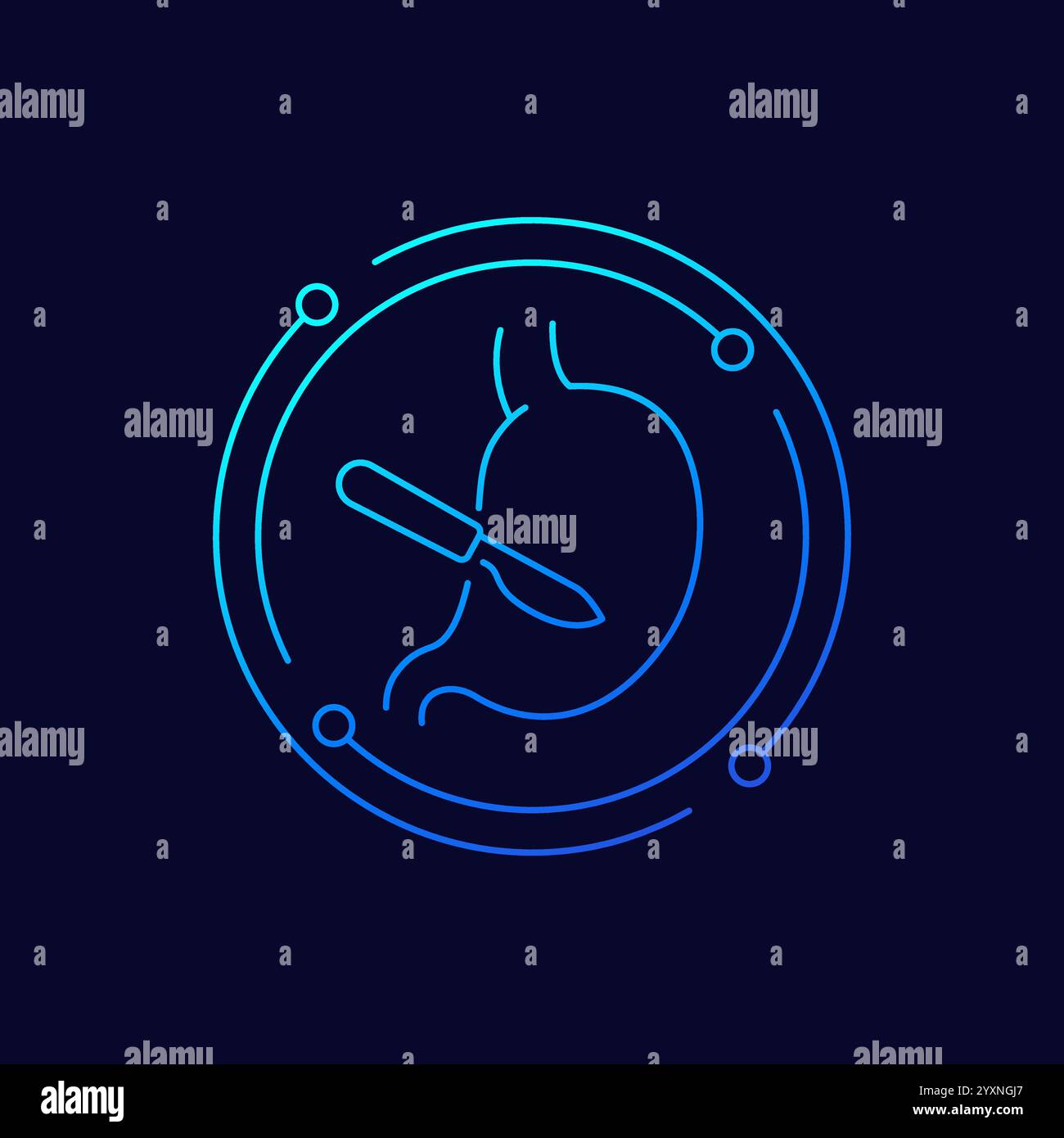Laparoscopic surgery Stock Vector Images - Alamy