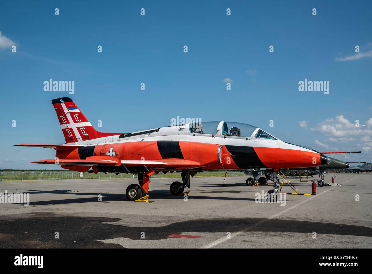 Serbian Air Force G-4 Super Galeb intended for towing aerial targets ...