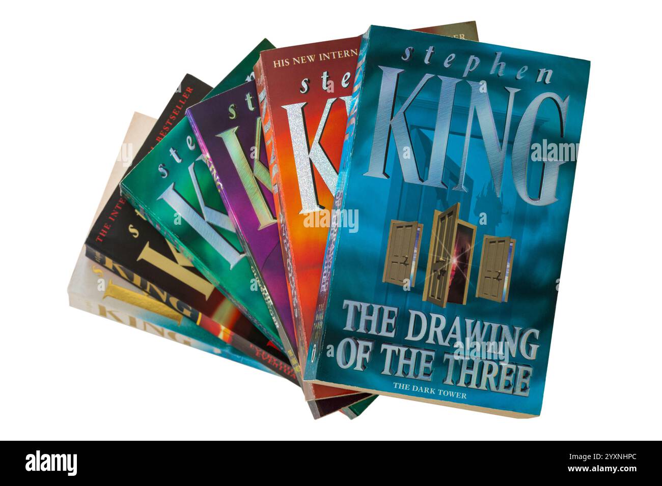 Selection of Stephen King books with The Drawing of the Three the Dark ...