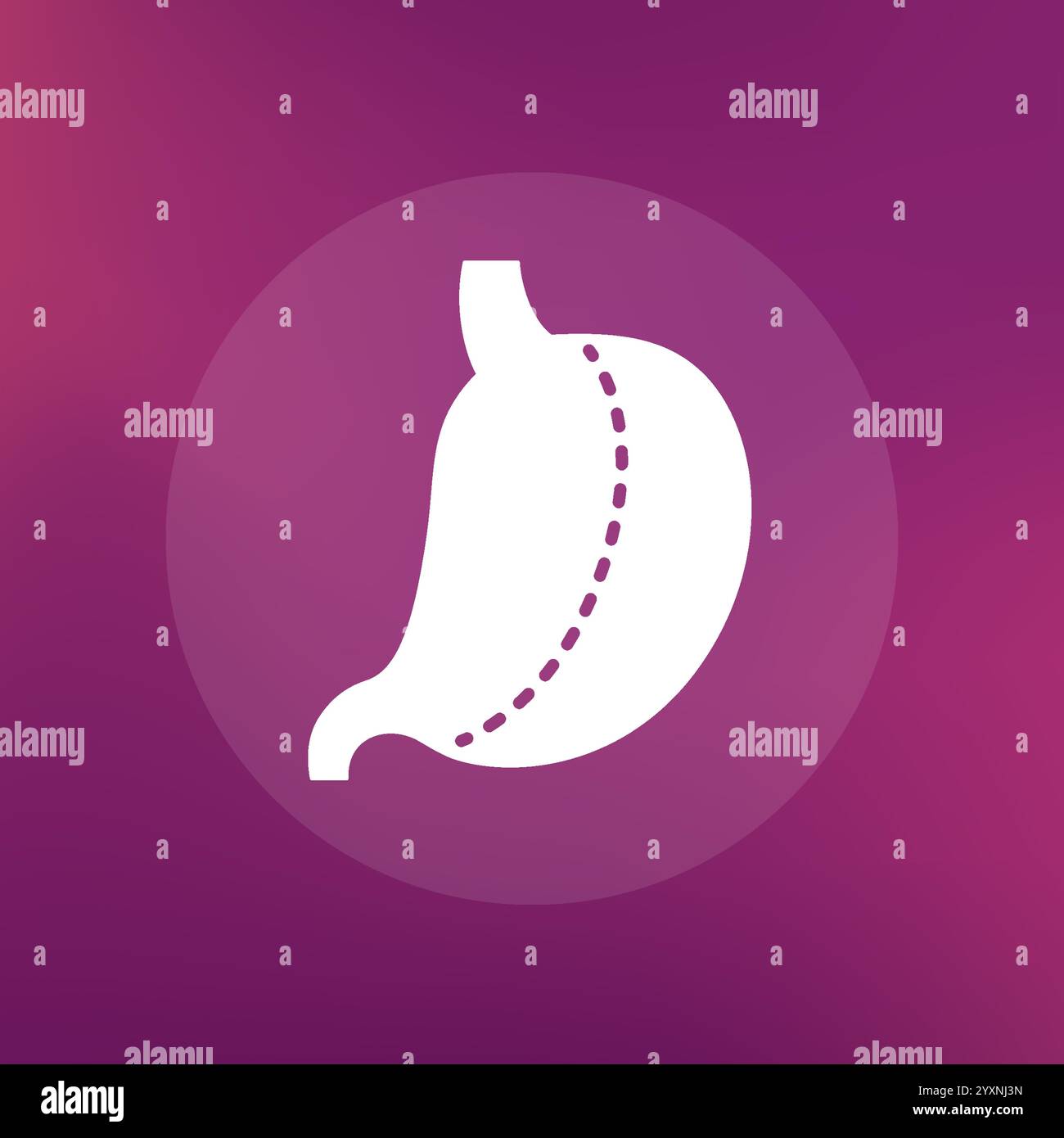 gastric sleeve icon, gastrectomy vector Stock Vector Image & Art - Alamy