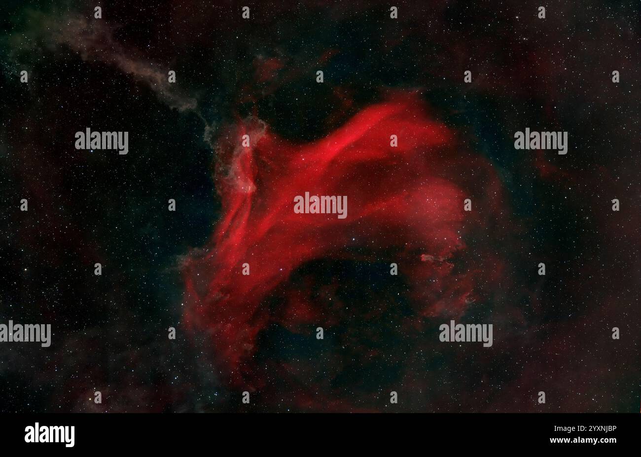 The Great Lacerta Nebula (Sh2-126 Stock Photo - Alamy