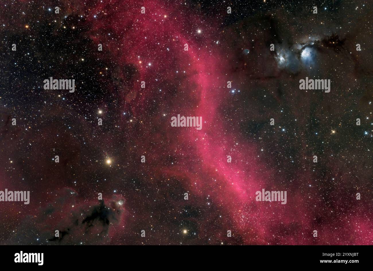 M78 and LDN 1622 nebulae in Orion constellation Stock Photo - Alamy