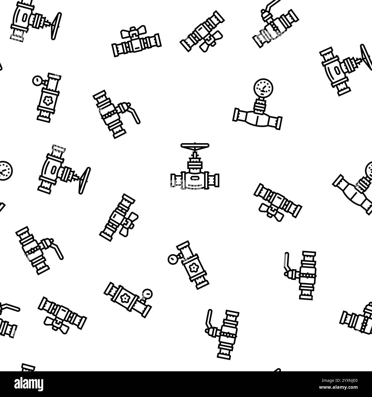 pipeline oil industry gas pipe seamless pattern vector Stock Vector ...