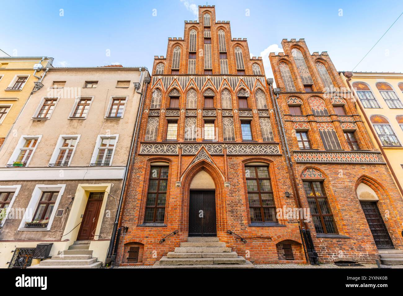 Old Nicolaus Copernicus' house, astronomer, now his museum in Torun ...