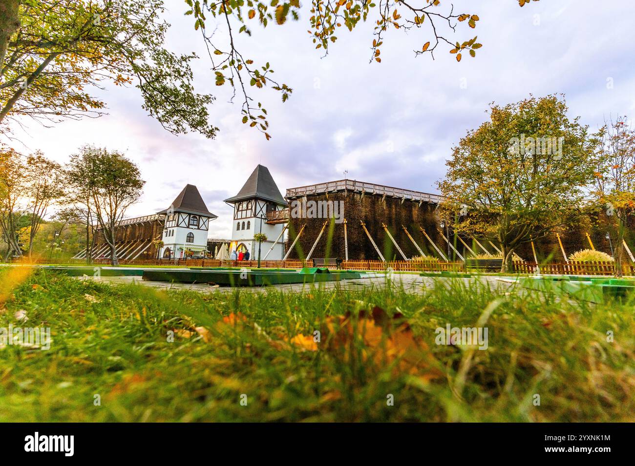 Beautiful Landscape of Graduation Tower, (Teznia) in Inowroclaw, Poland ...