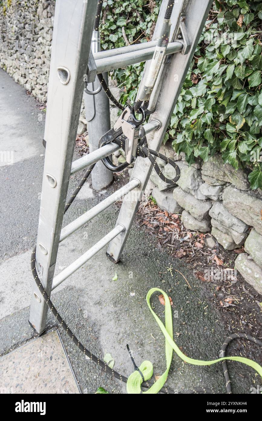 Its always worth securing a ladder carefully & safely especially when ...