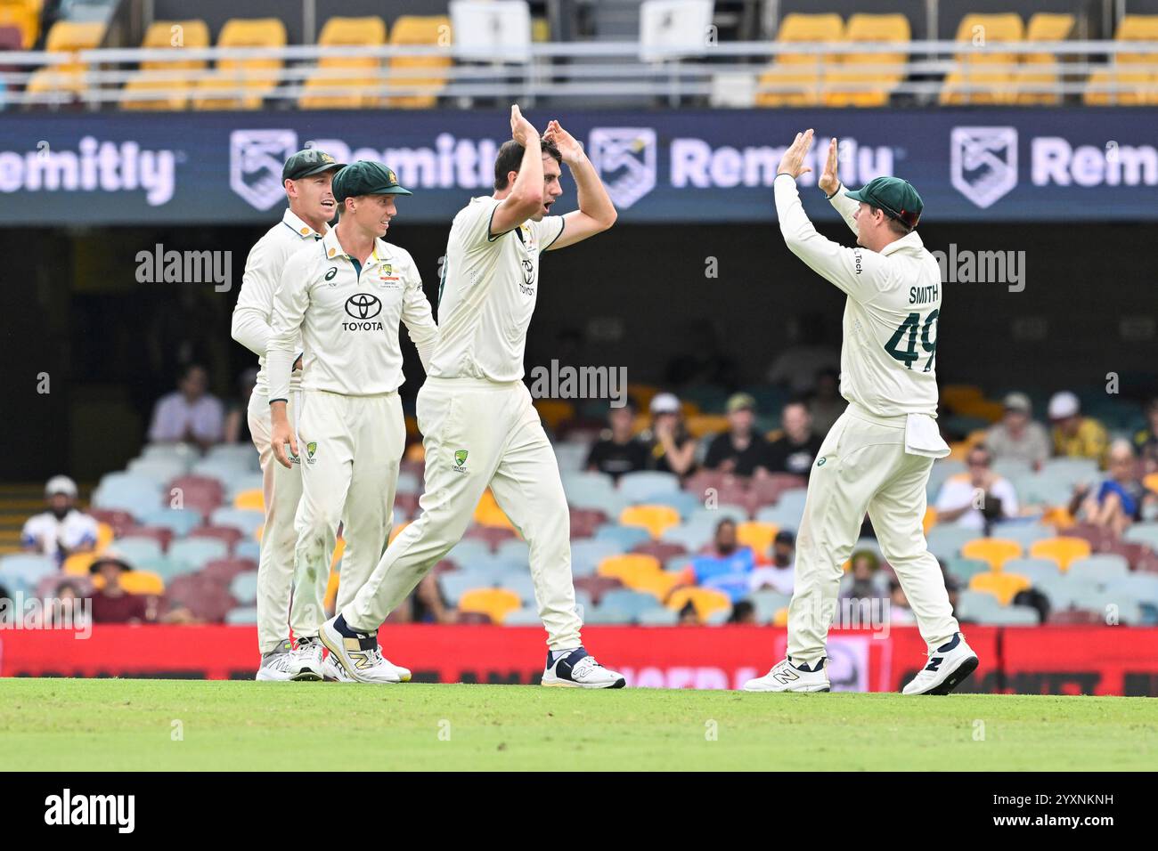 The Gabba, Brisbane, Australia. 17th Dec, 2024. International Test ...