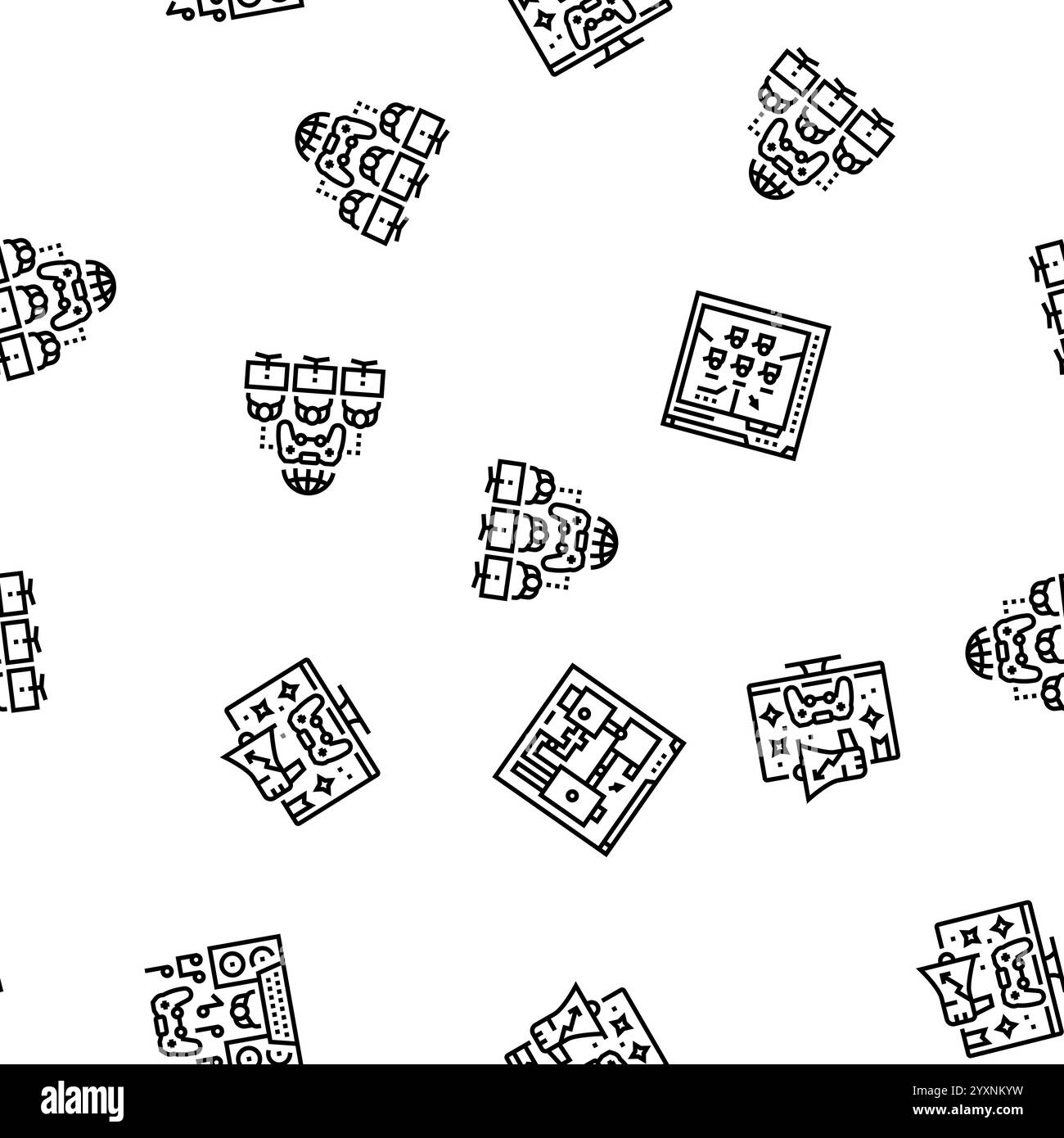 Video game designer team Stock Vector Images - Alamy