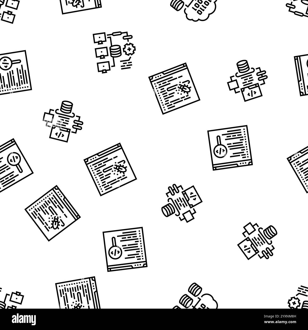 Software engineer coding Black and White Stock Photos & Images - Alamy