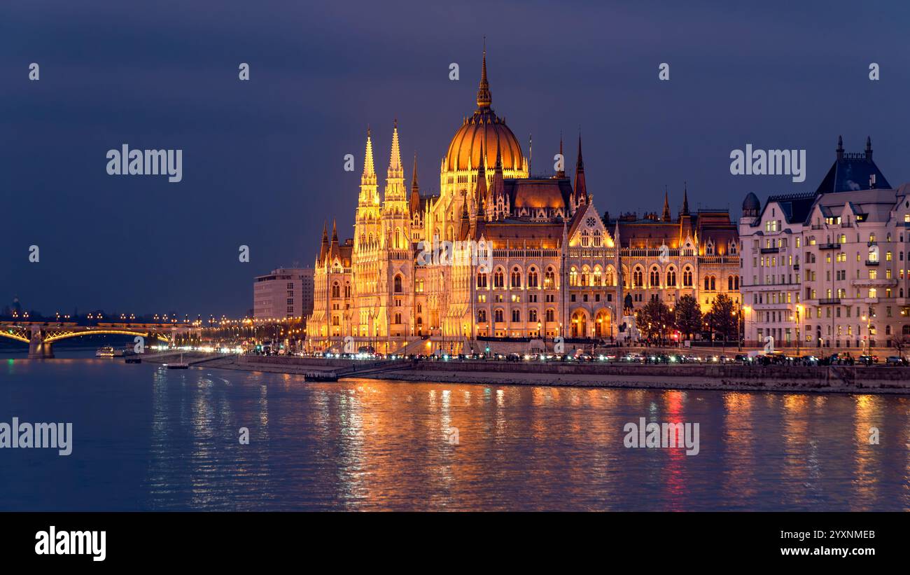 Hungarian Parliament Building 2025, Government office in Budapest, Hungary Stock Photo - Alamy