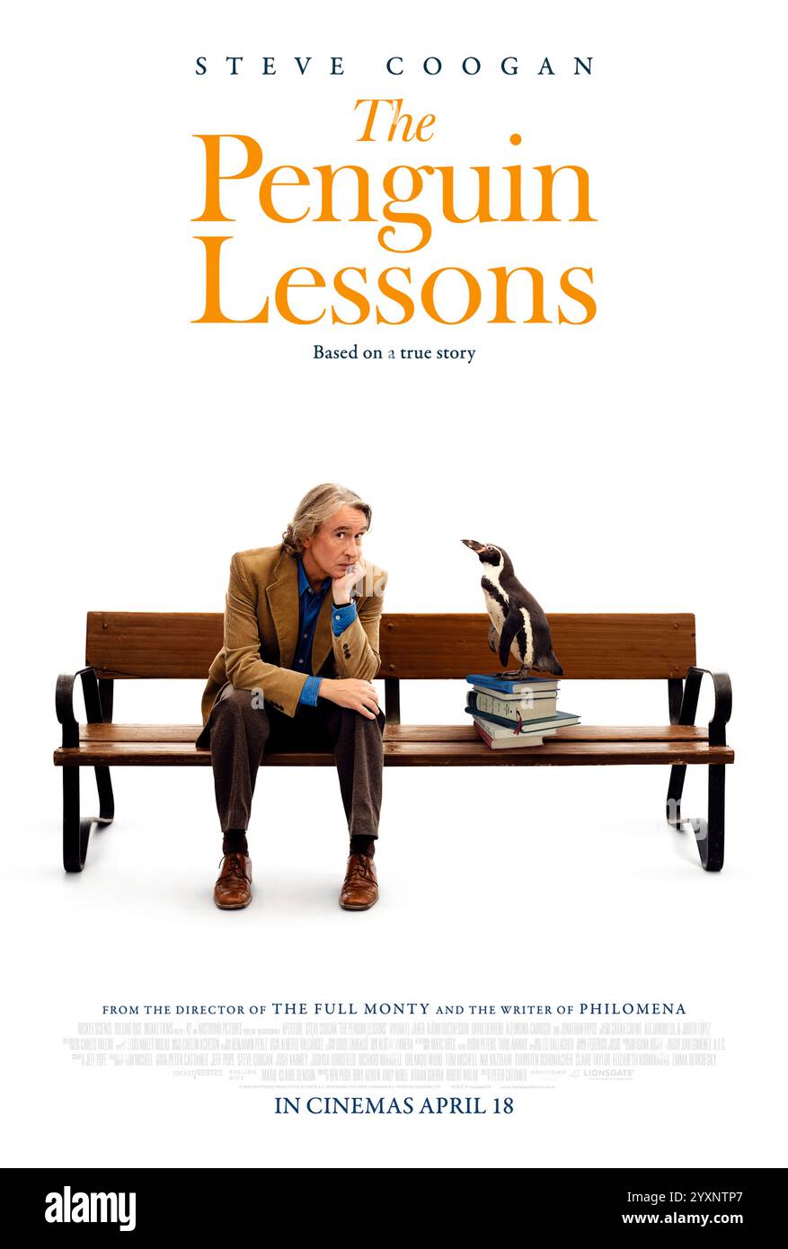 The Penguin Lessons (2024) directed by Peter Cattaneo and starring ...