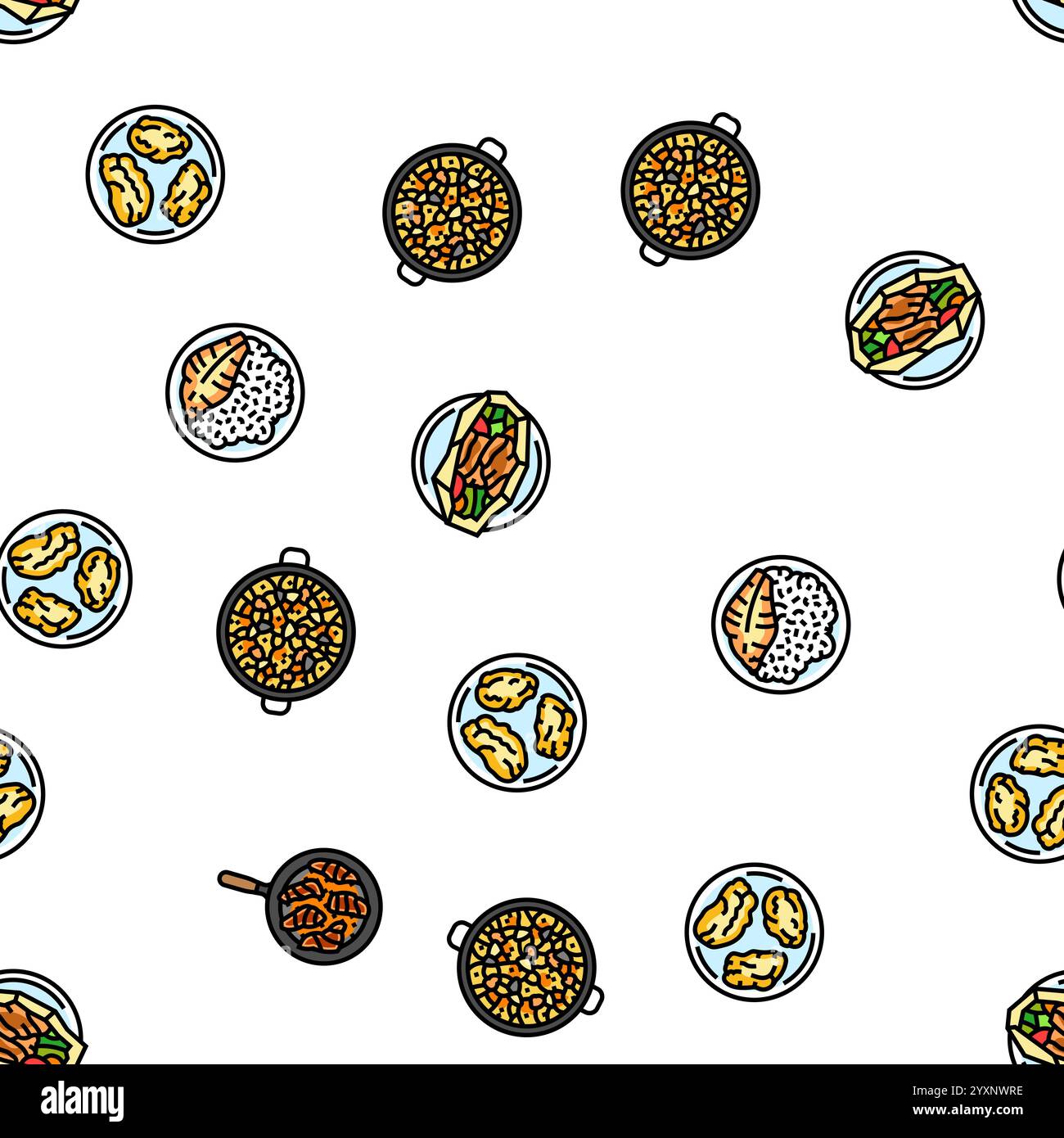 Cod curry Stock Vector Images - Alamy