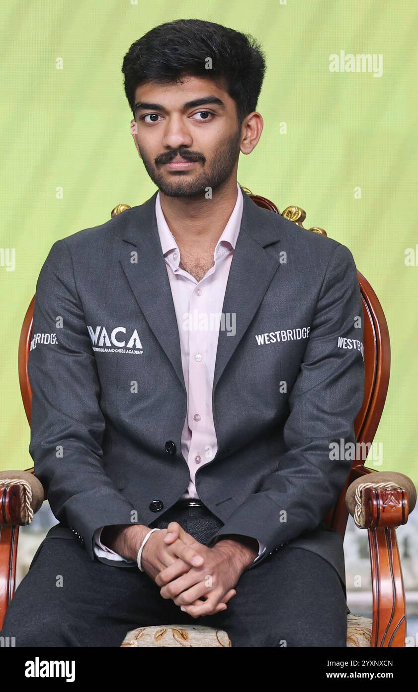 Chennai, India. 17th Dec, 2024. 18th @18 : Crowning the world's ...