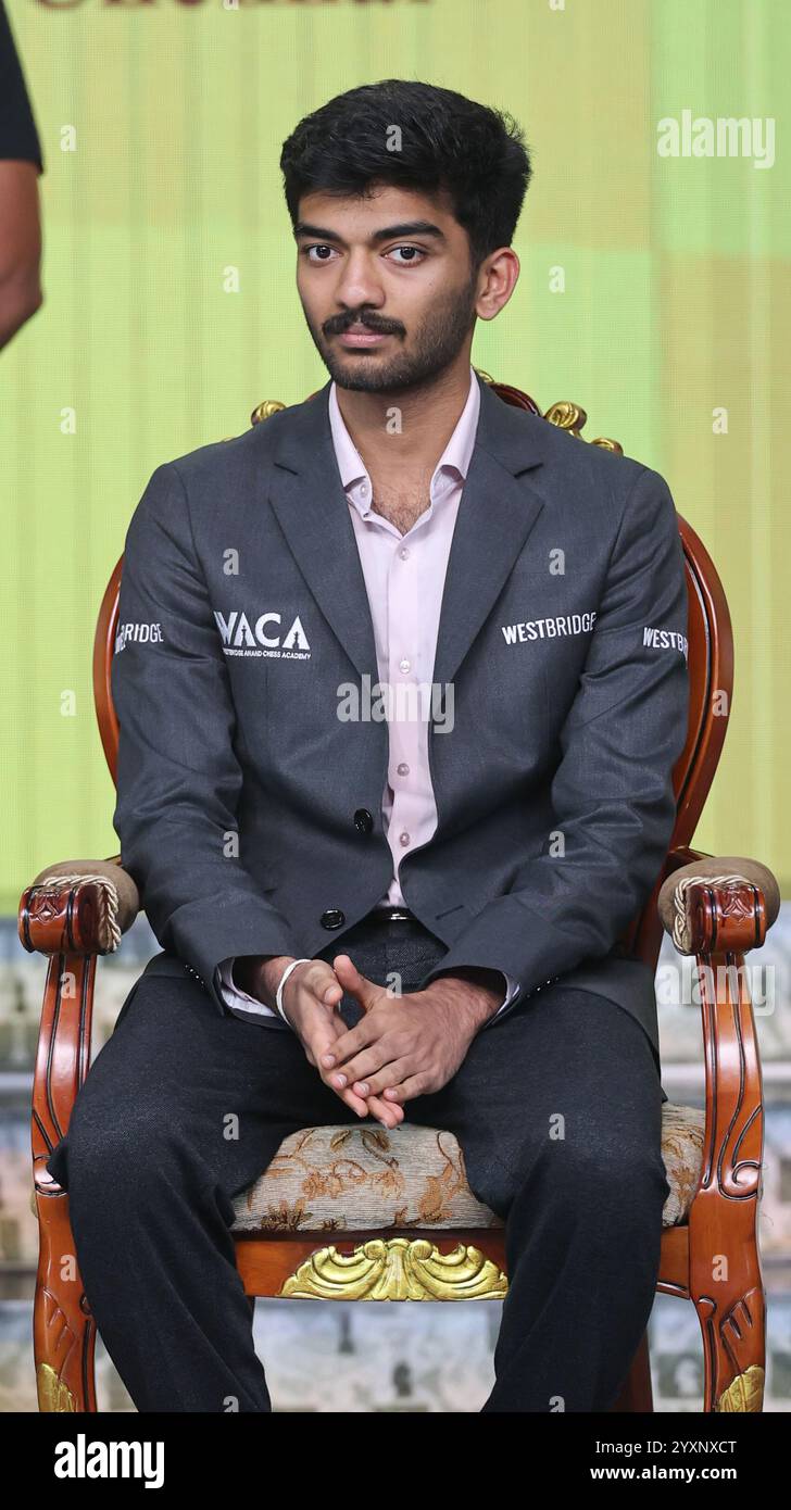 Chennai, India. 17th Dec, 2024. 18th @18 : Crowning the world's ...