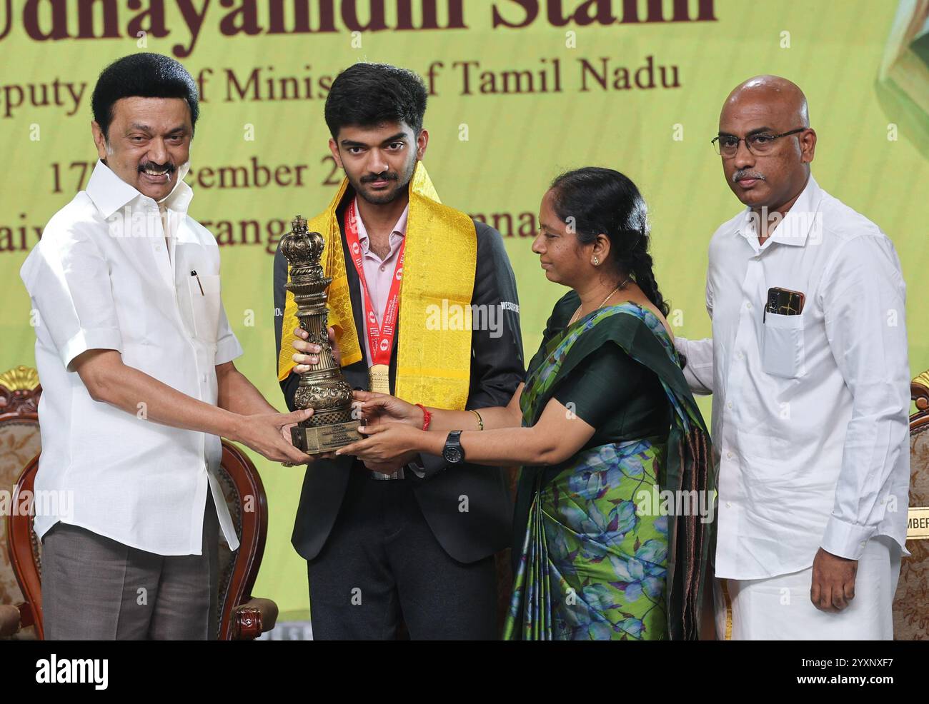 Chennai, India. 17th Dec, 2024. 18th @18 : Crowning the world's ...