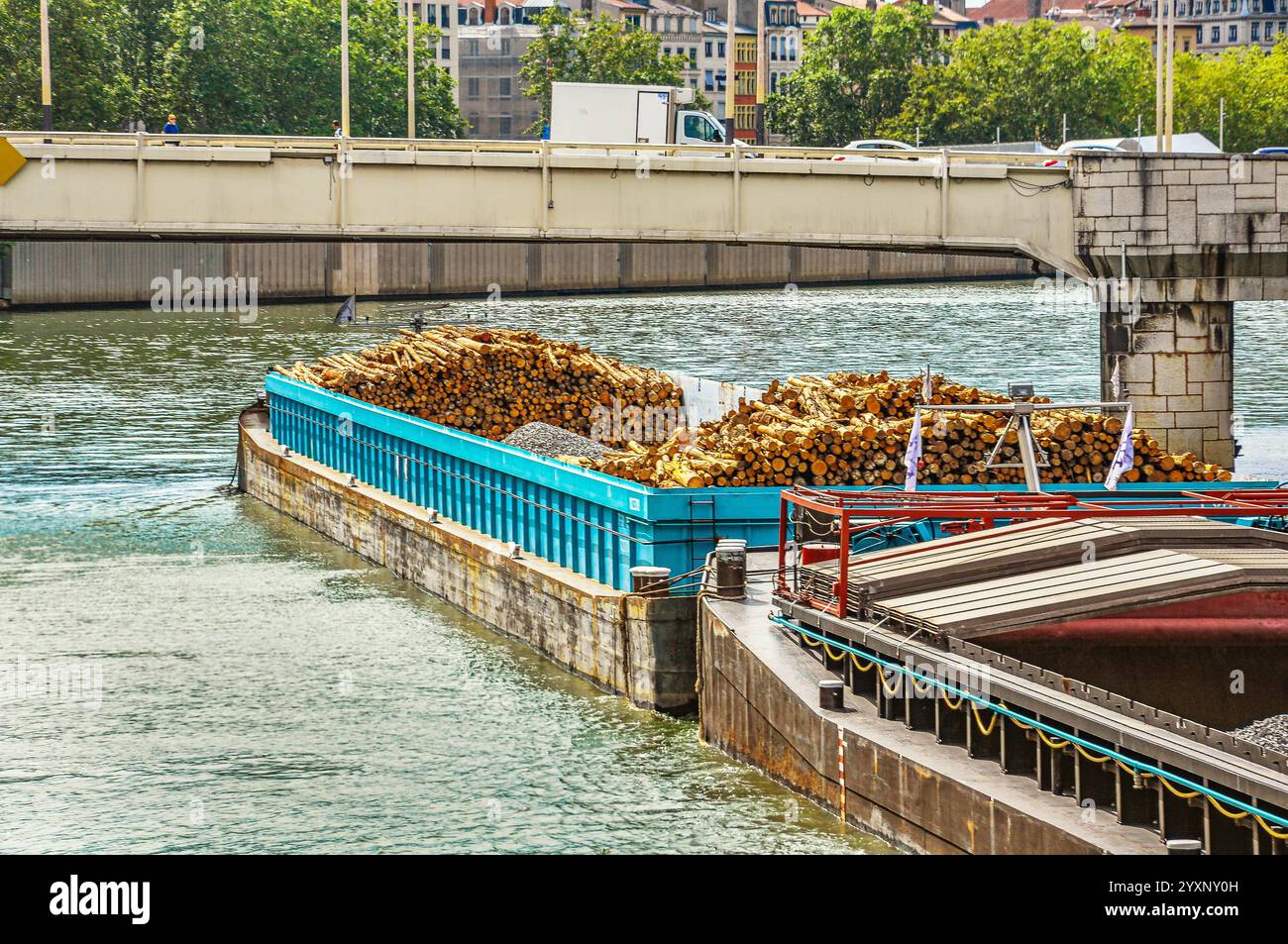 River saône trees hi-res stock photography and images - Alamy