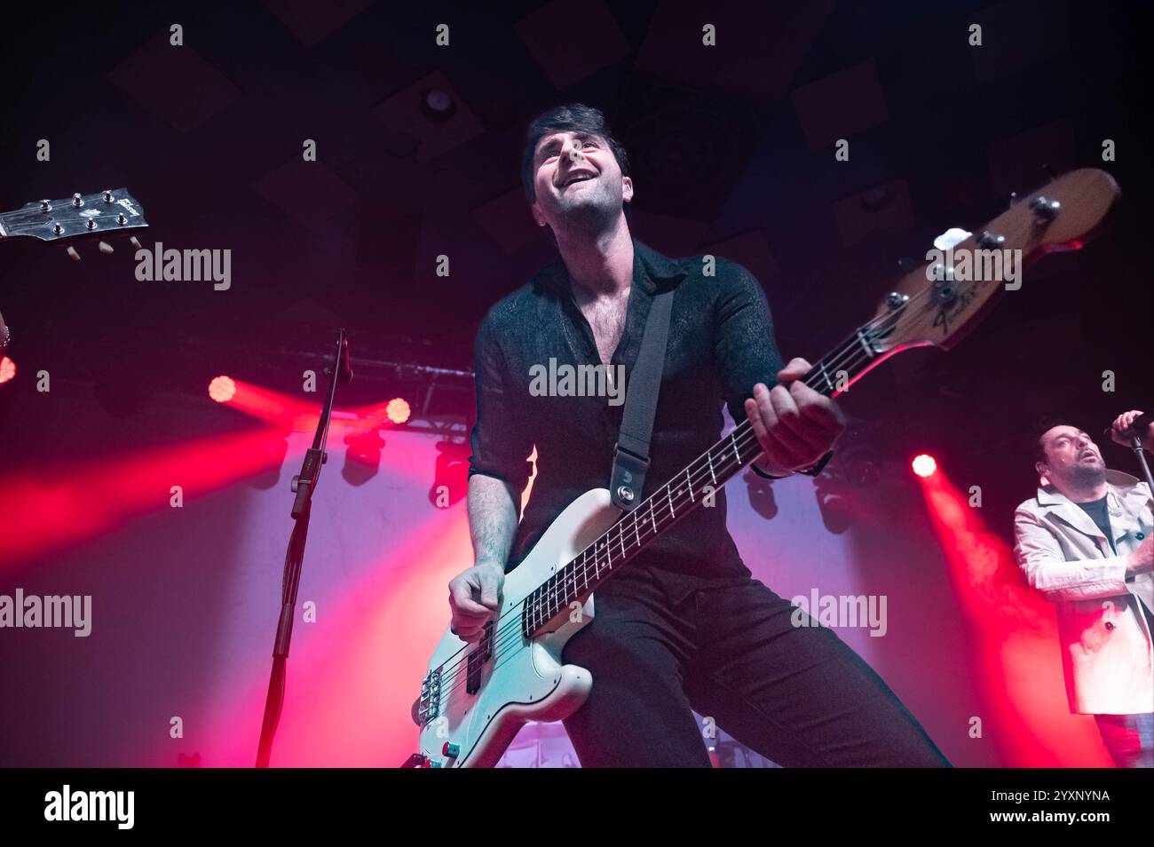 Andy Carr of Gun performing at Barrowland, Glasgow, 14th December 2024 ...