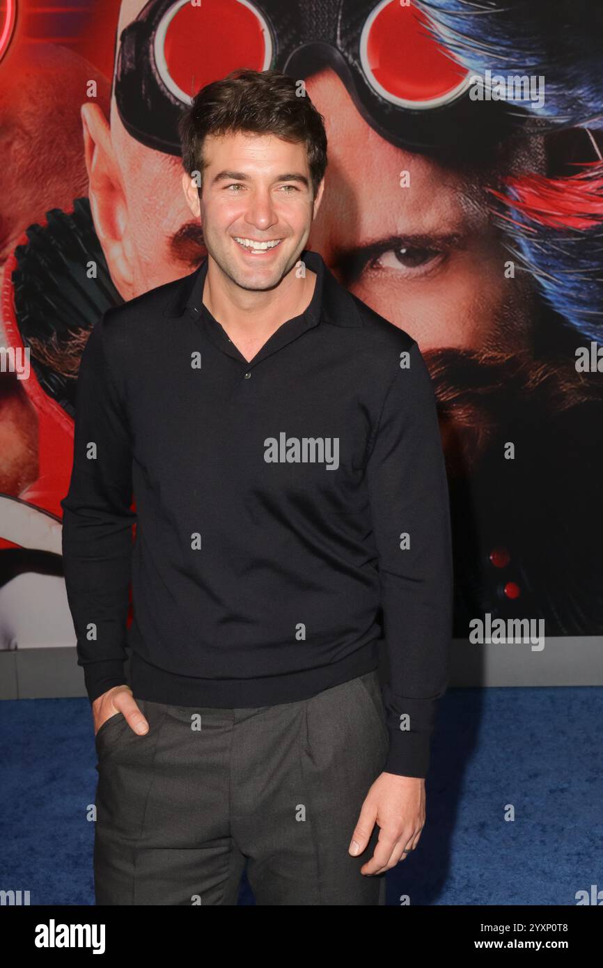 Los Angeles, USA. 16th Dec, 2024. James Wolk at "Sonic the Hedgehog 3 ...