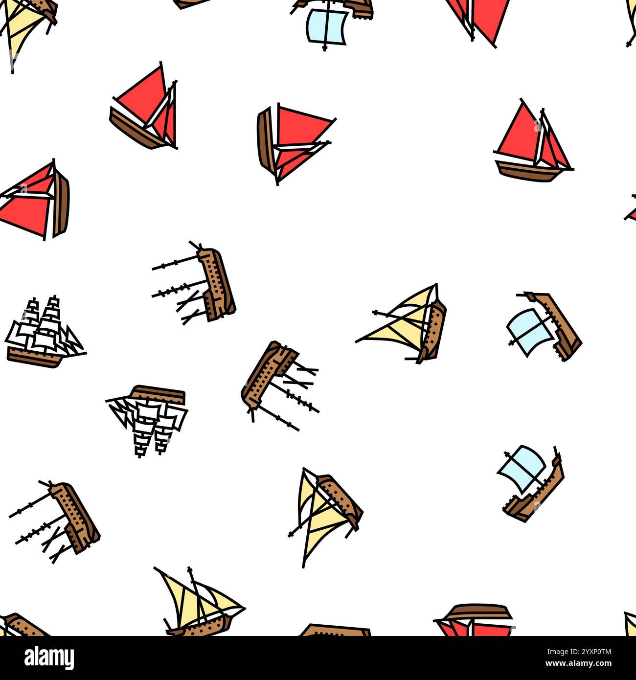 Ancient trade ship Stock Vector Images - Alamy