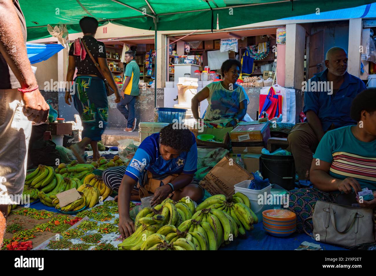 Fiji fish market hi-res stock photography and images - Alamy