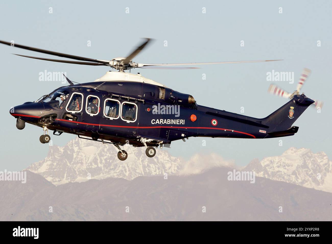 AW-139 helicopter of Italy's national police force, the Carabinieri ...