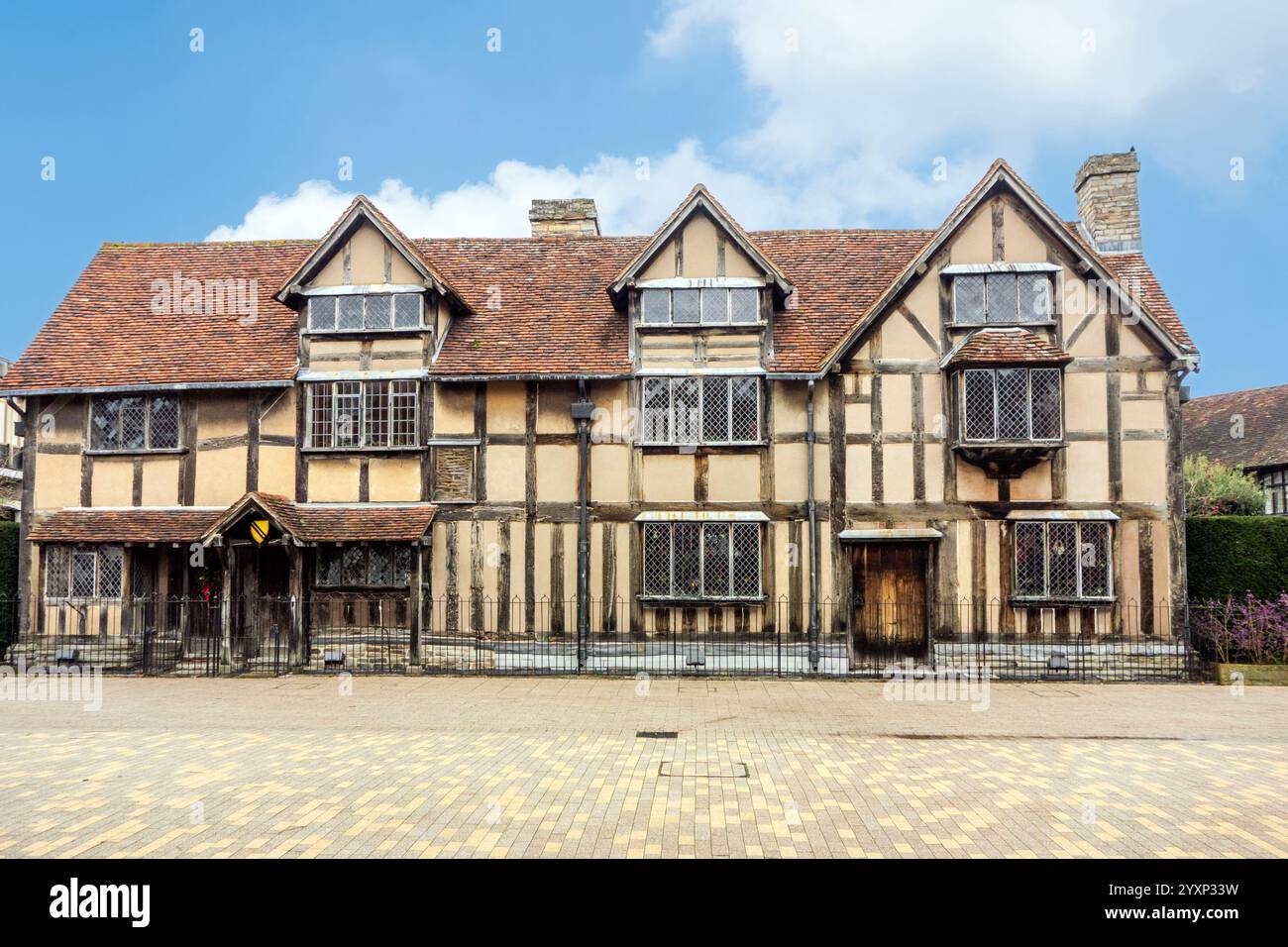 The birthplace in 1564 and childhood home of playwright William ...