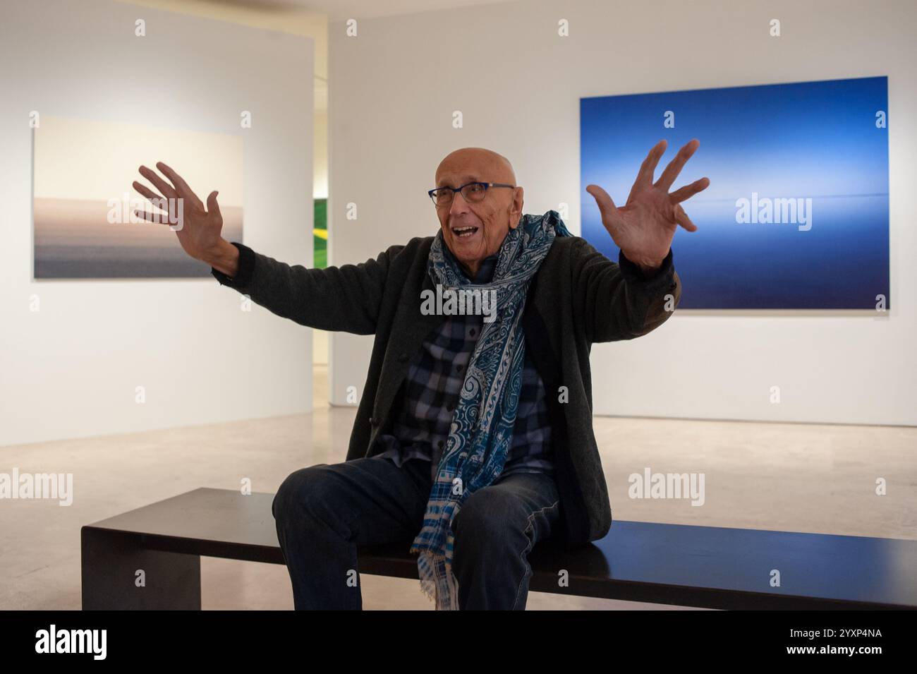 December 12, 2024 - Rome, Italy: Franco Fontana "Retrospective" al ...