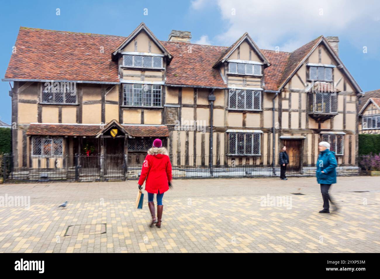 The birthplace in 1564 and childhood home of playwright William ...