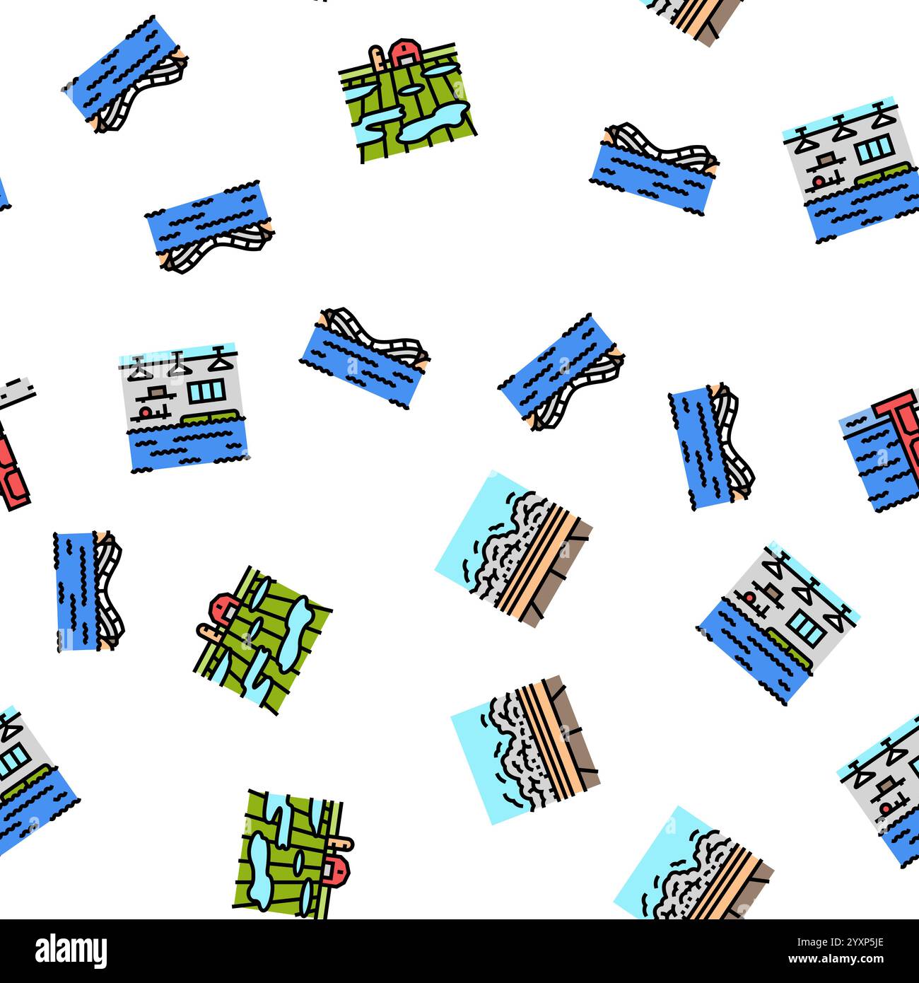 Water overflow drainage Stock Vector Images - Alamy