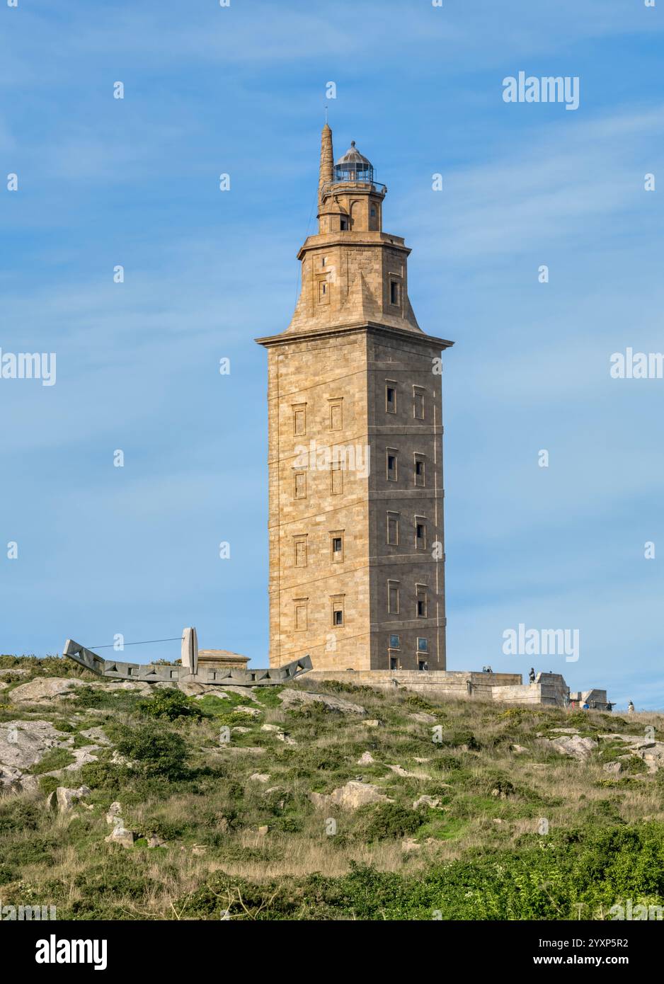 Old roman lighthouse hi-res stock photography and images - Alamy