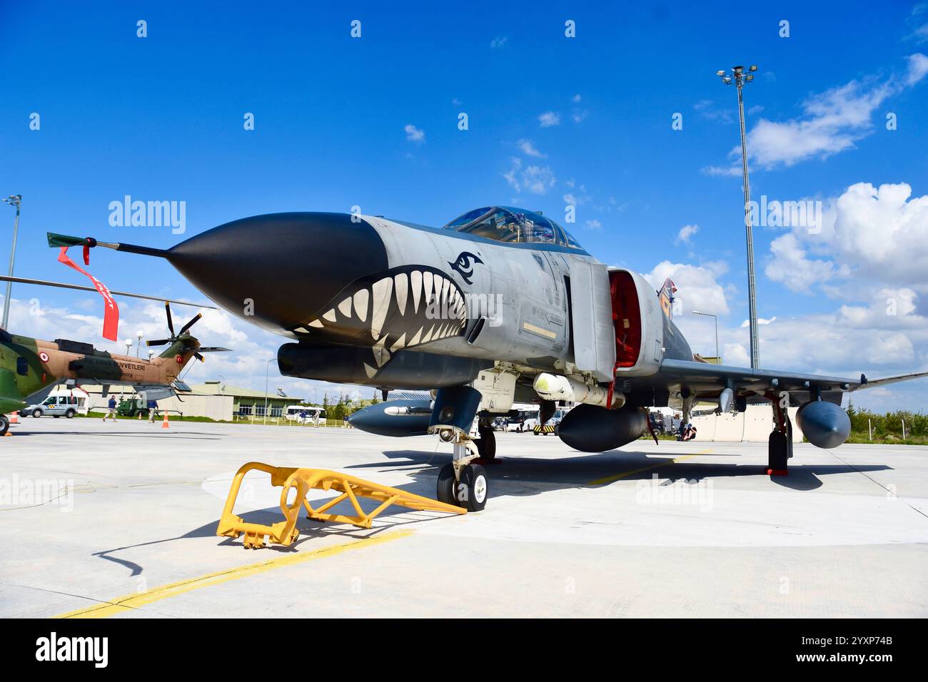 Turkish Air Force F-4E 2020 Terminator on the ramp at Konya Air Base ...
