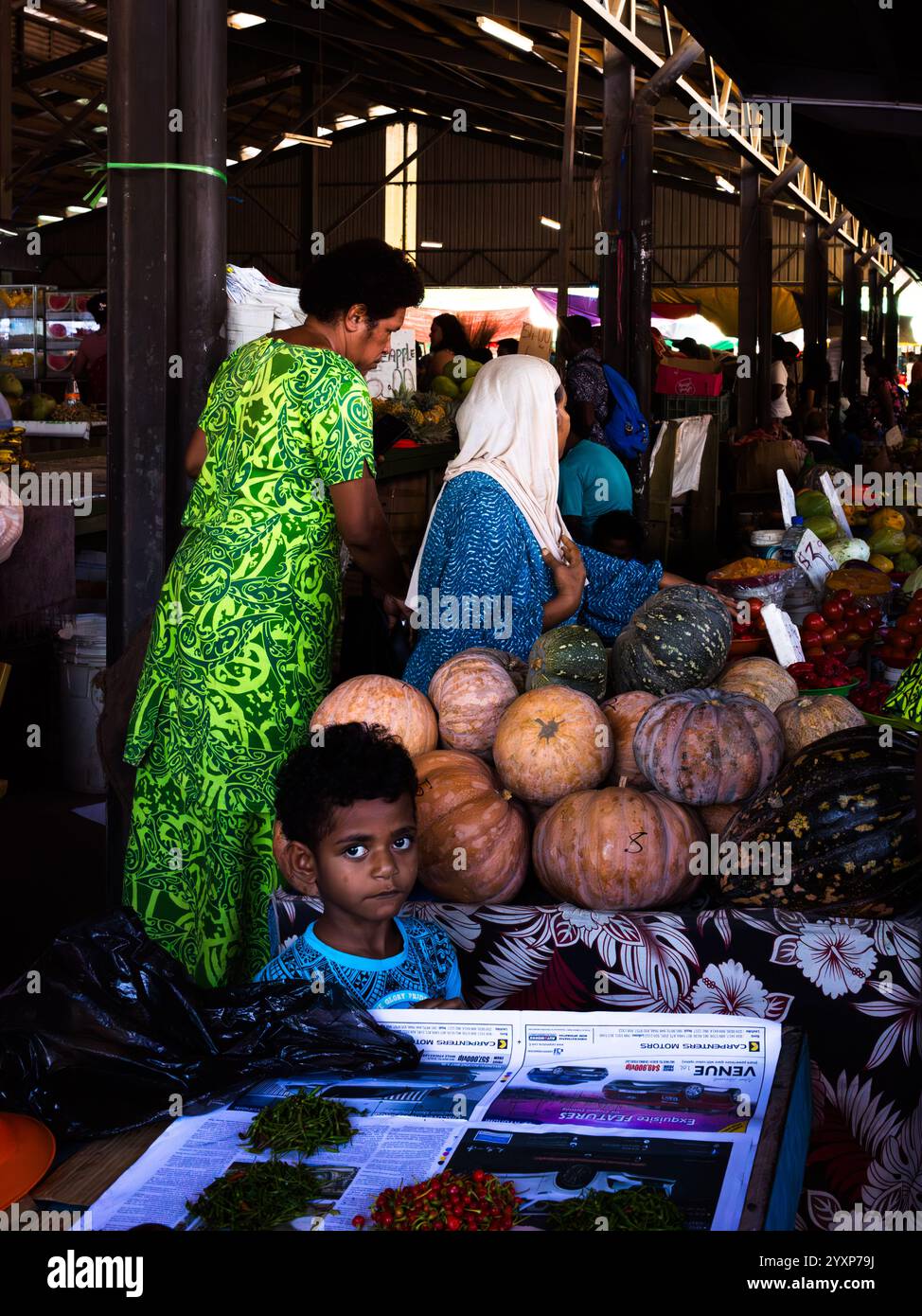 Fiji fish market hi-res stock photography and images - Alamy