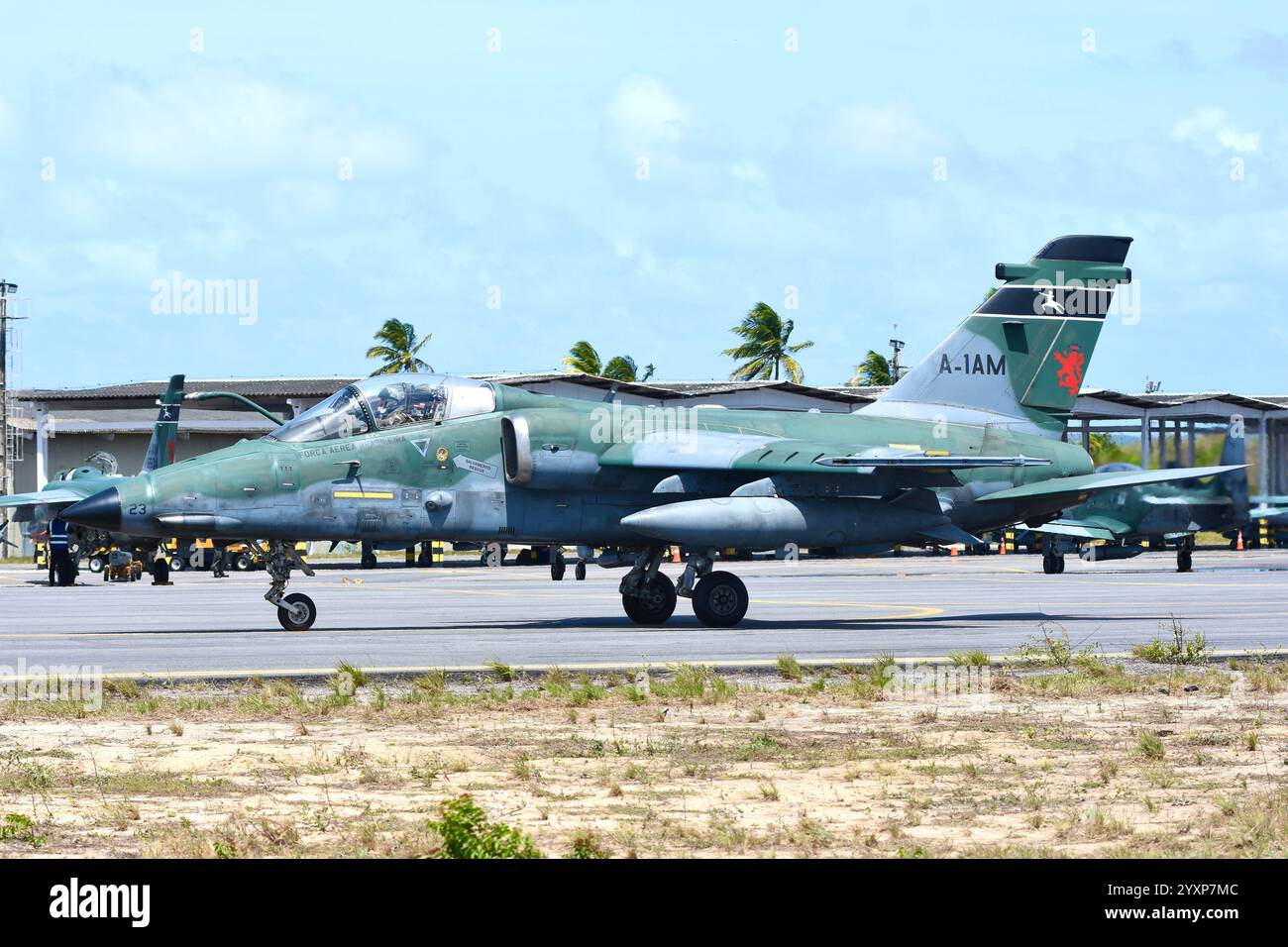 An A-1AM of the Brazilian Air Force Stock Photo - Alamy