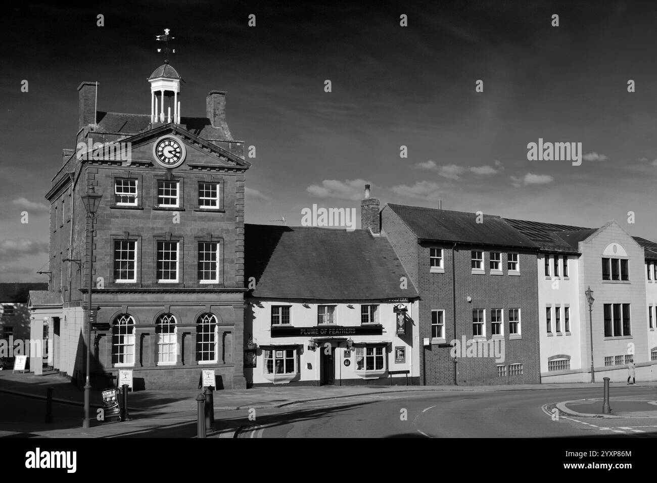 The Moot Hall, Daventry town; Northamptonshire county; England; UK ...