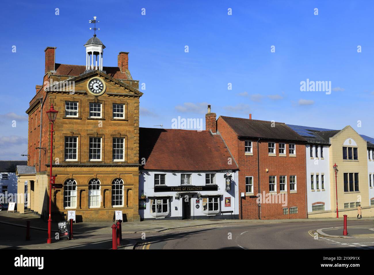 The Moot Hall, Daventry town; Northamptonshire county; England; UK ...