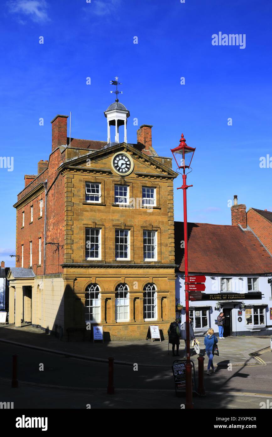 The Moot Hall, Daventry town; Northamptonshire county; England; UK ...