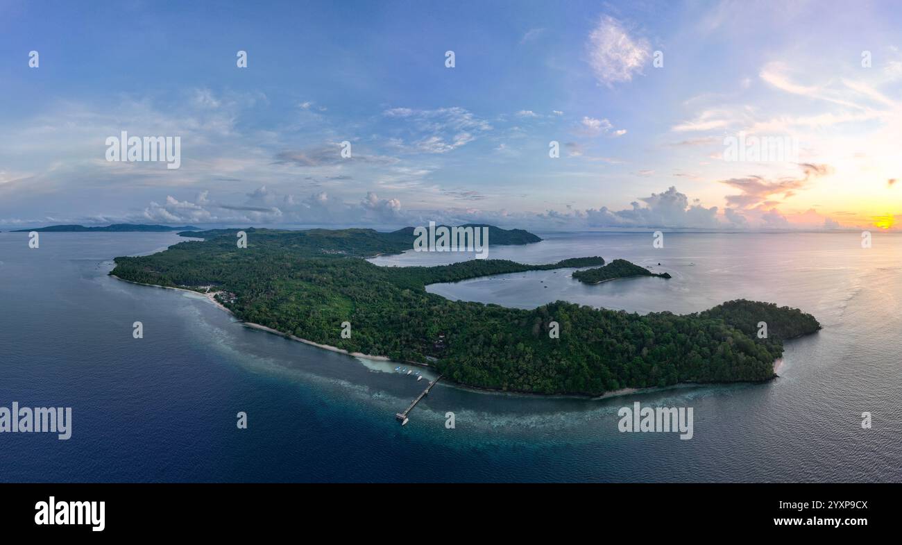 Part of the Coral Triangle, the scenic island of Bangka, just north of ...
