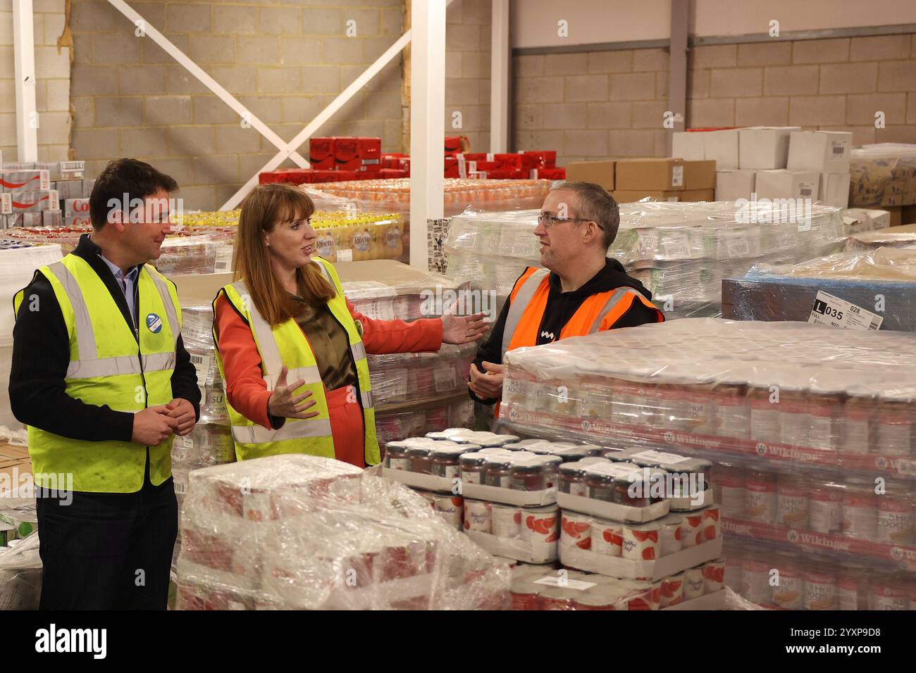 (left to right) Chief executive of Crisis Matt Downie, Deputy Prime ...