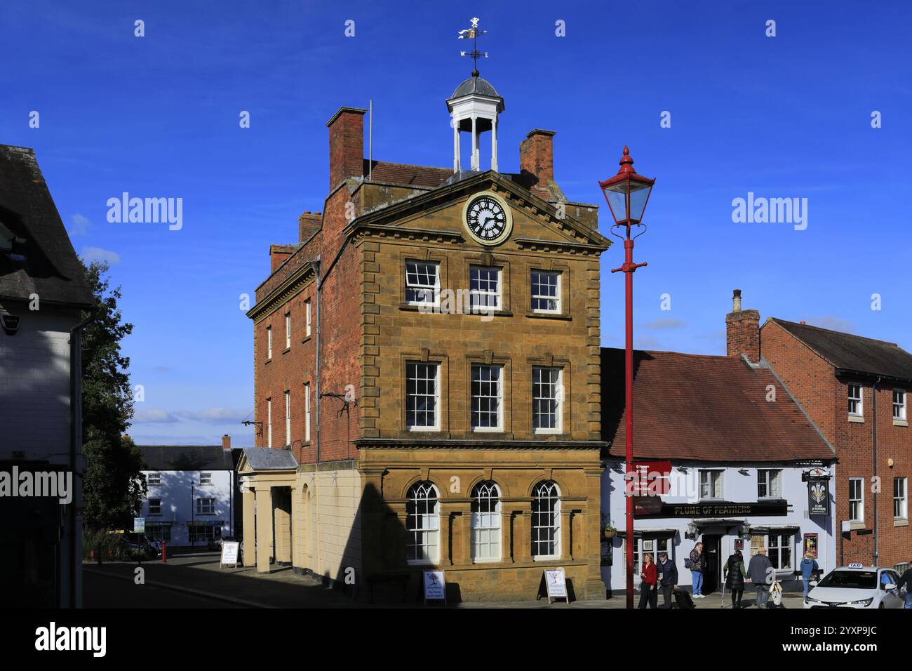 The Moot Hall, Daventry town; Northamptonshire county; England; UK ...