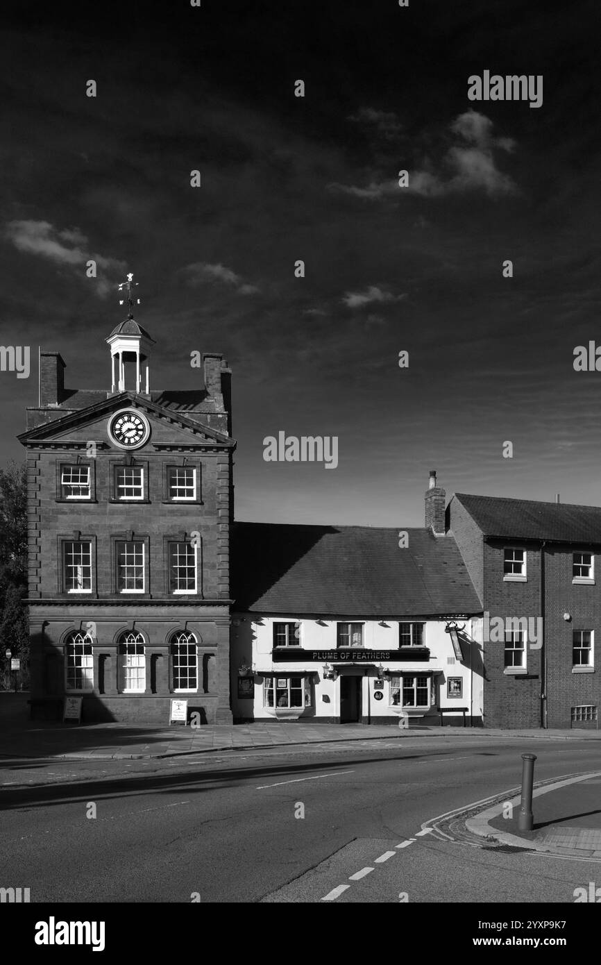 The Moot Hall, Daventry town; Northamptonshire county; England; UK ...