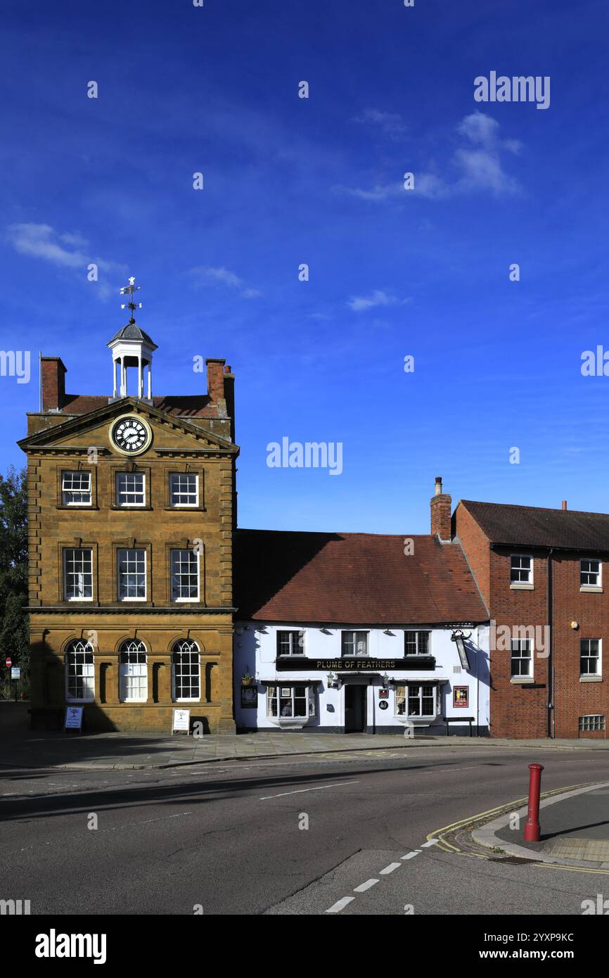 The Moot Hall, Daventry town; Northamptonshire county; England; UK ...