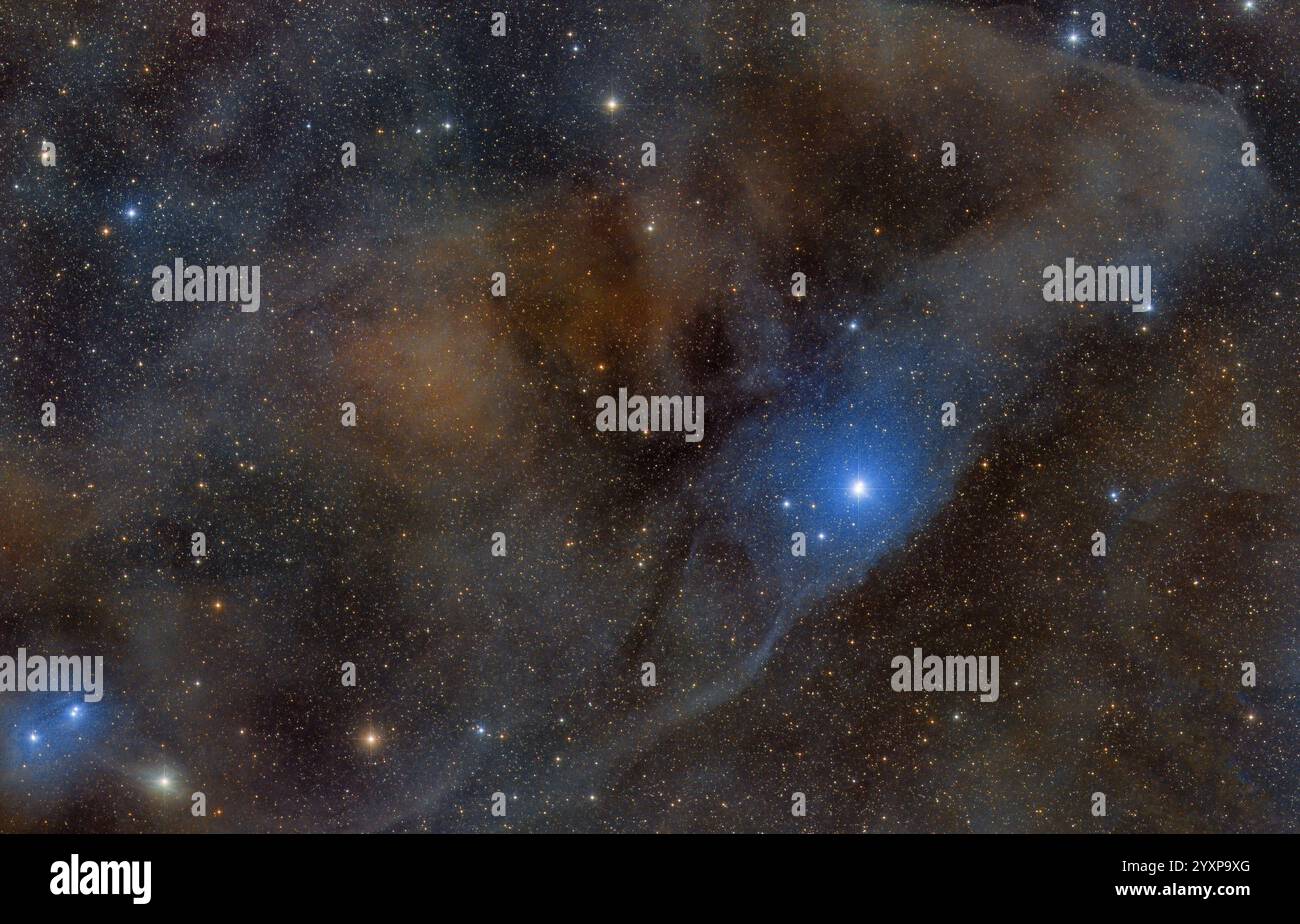 The Blue Horsehead Nebula, IC 4592 Stock Photo - Alamy