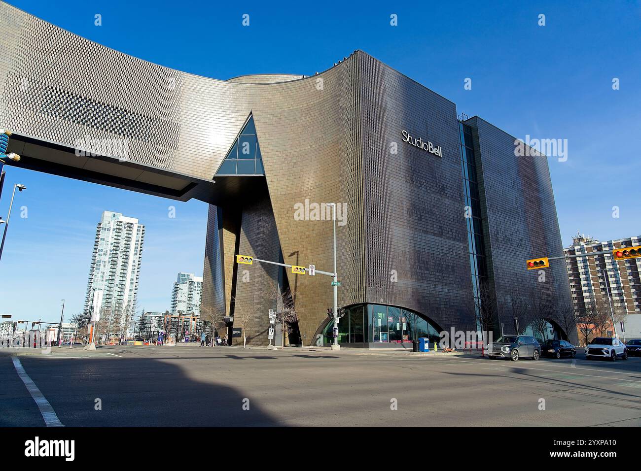 Calgary Canada - 29 December 2023 - Studio Bell, home of the National ...