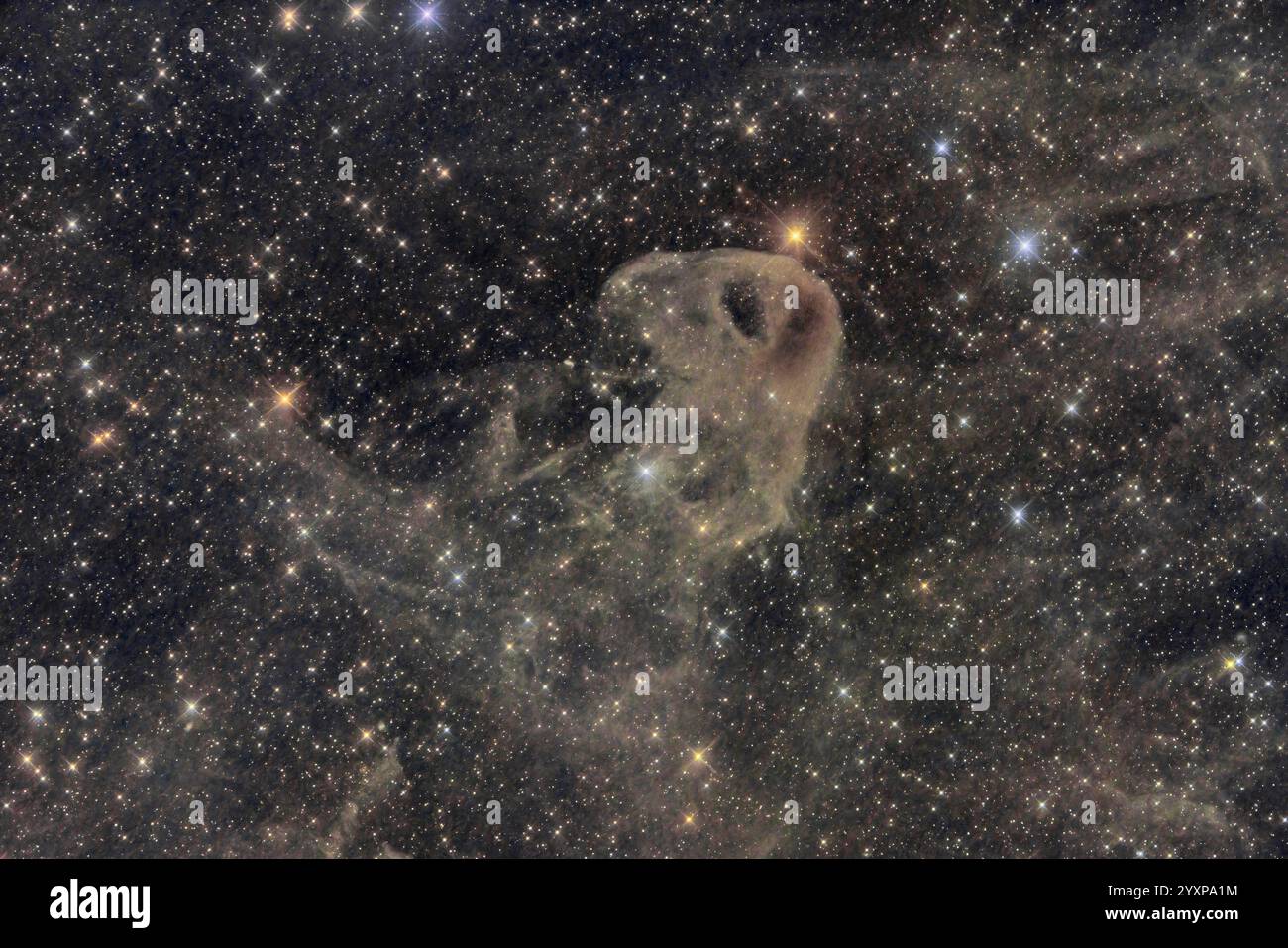 The faint reflection nebula LBN 777, also known as the Baby Eagle ...